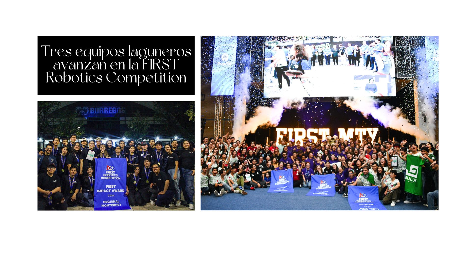 Tres equipos laguneros avanzan en la FIRST Robotics Competition ...