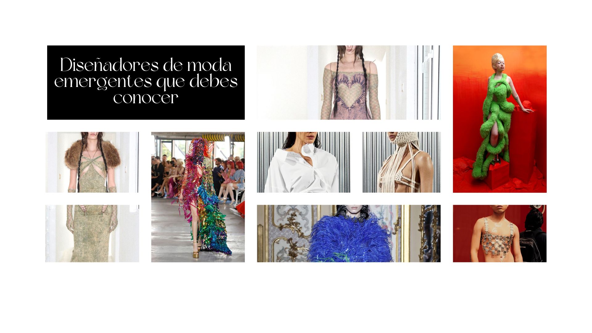 Diseñadores de moda emergentes que debes conocer - CHARMLIFECHARMLIFE