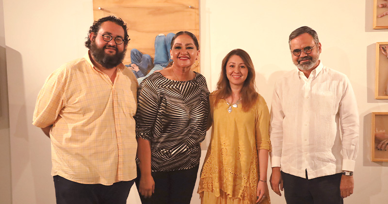 Inauguración de exposición "La Transparencia en la Pintura" de Anna ...