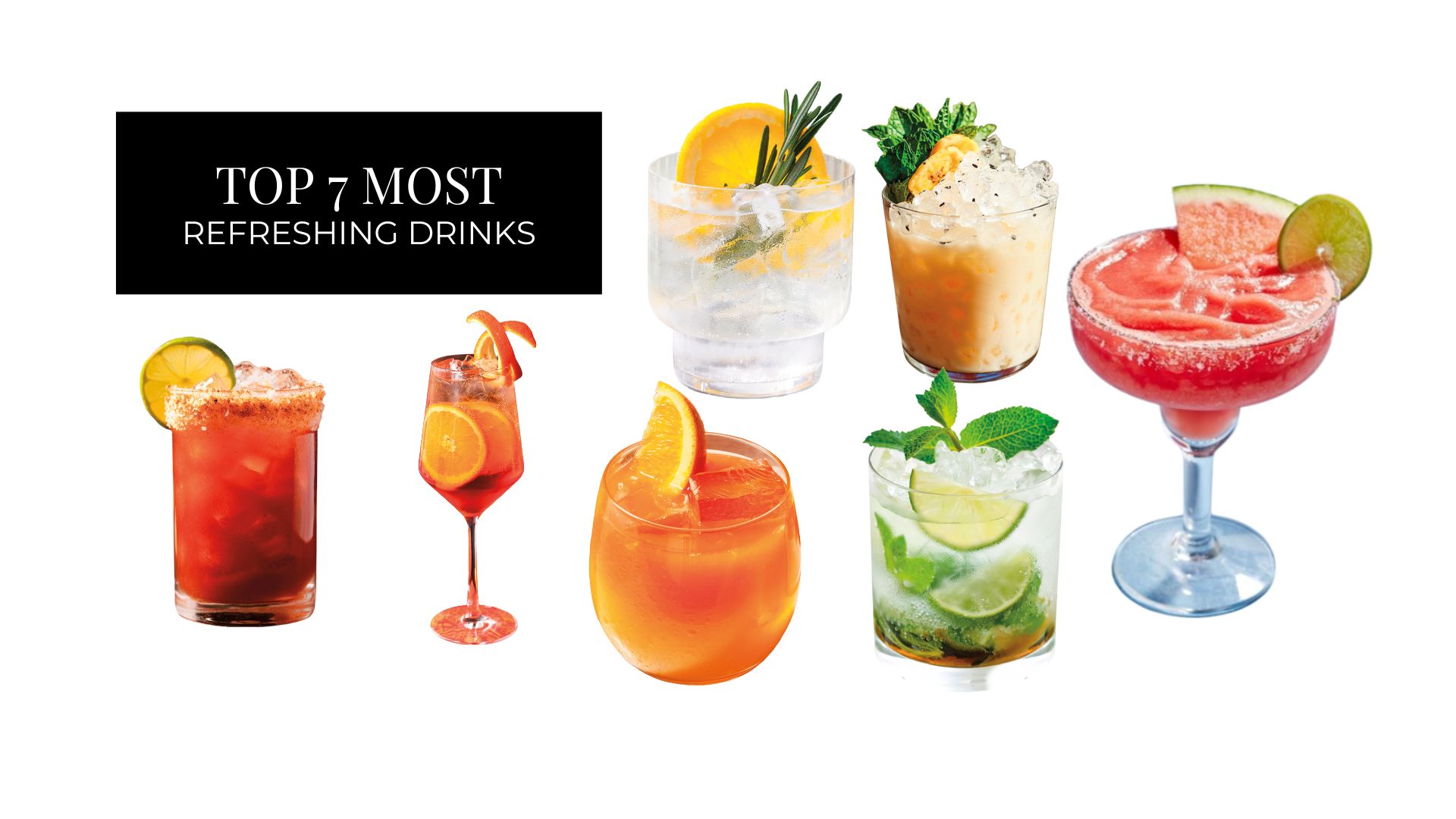 Top 7 most refreshing drinks - CHARMLIFECHARMLIFE